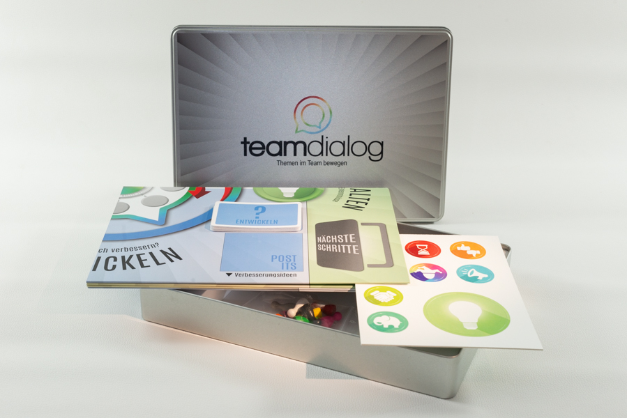Teamdialog - Moderation - Teamentwicklung - teamdialog Box